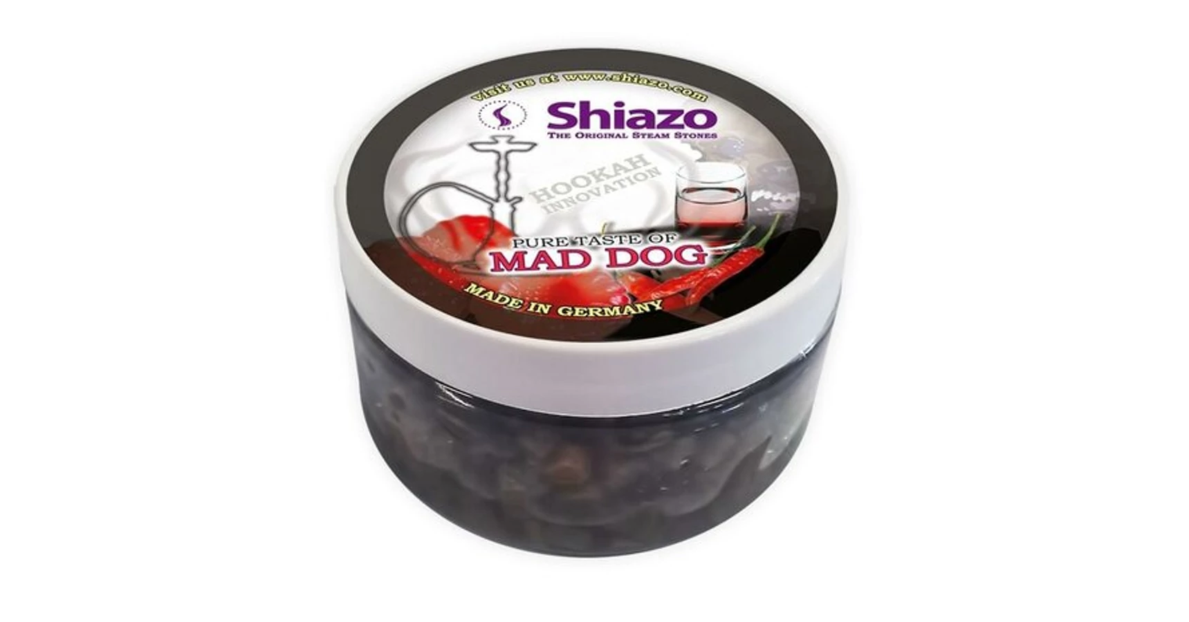 Shiazo (HOOKAH) Vizipipa kő 100g. (Mad Dog)