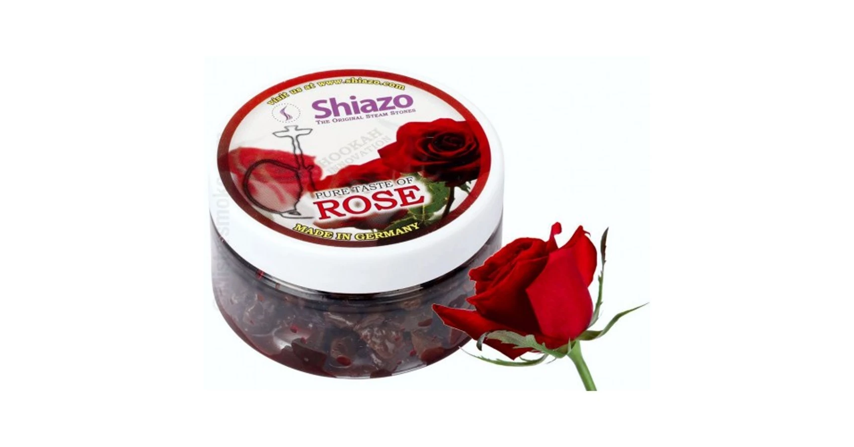Shiazo (HOOKAH) Vizipipa kő 100g. (Rose)